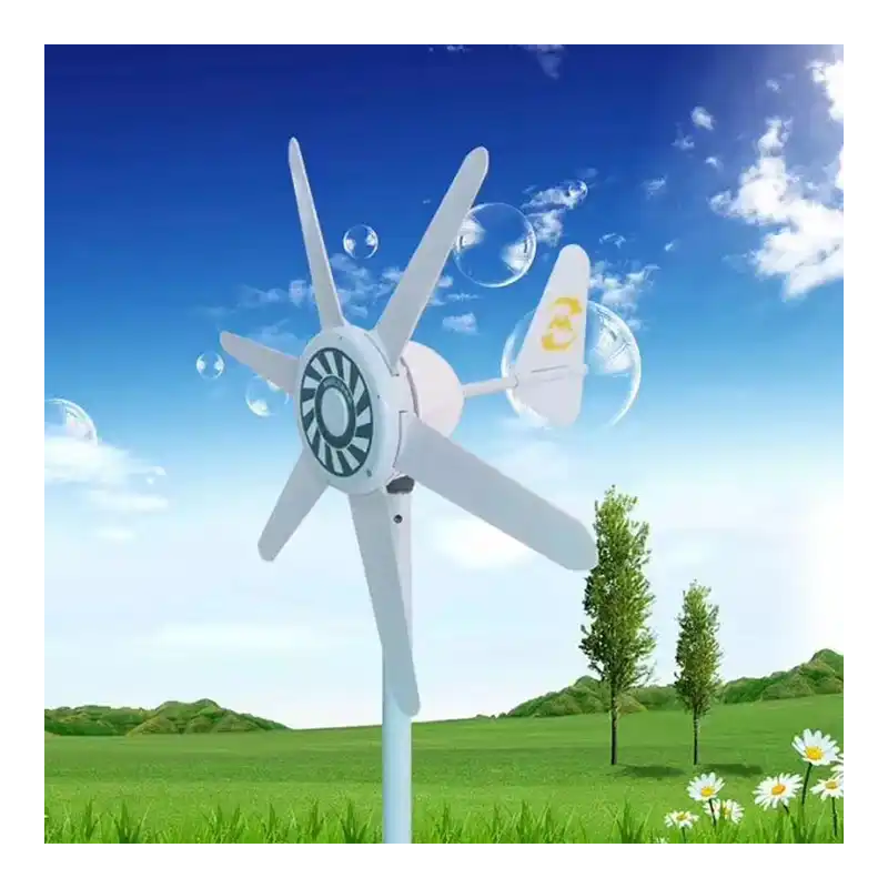 90W 12V micro wind generator with integrated regulator